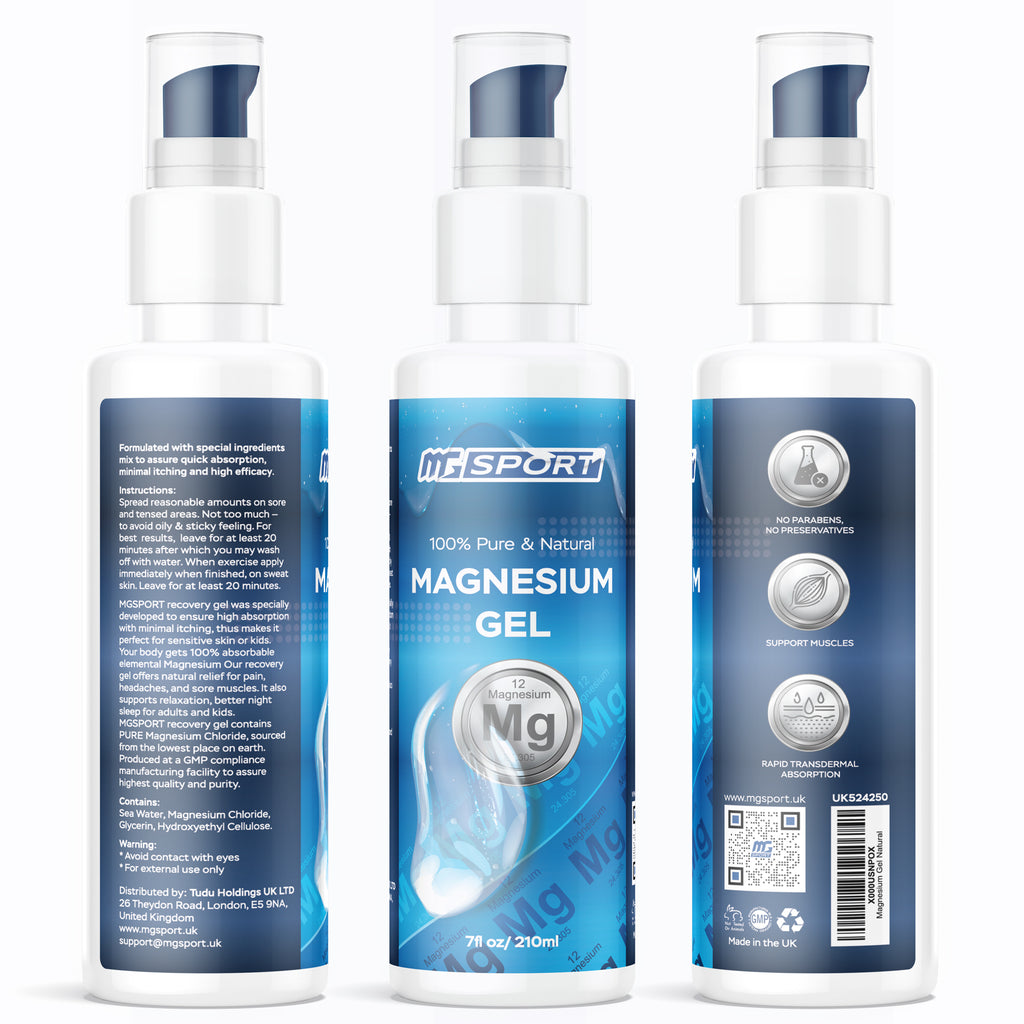 Recovery Magnesium Gel for Skin | MGSPORT – MGSPORT